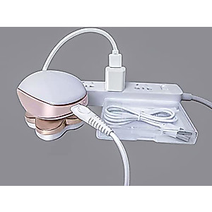 Legs Hair Remover Charger Cord for Flawless Legs Charger Cord Replacement - 5V Removal Charger Cable fit Finishing Touch Flawless Legs Shaver Charging Cord - Power Cord for Flawless Trimmer plug