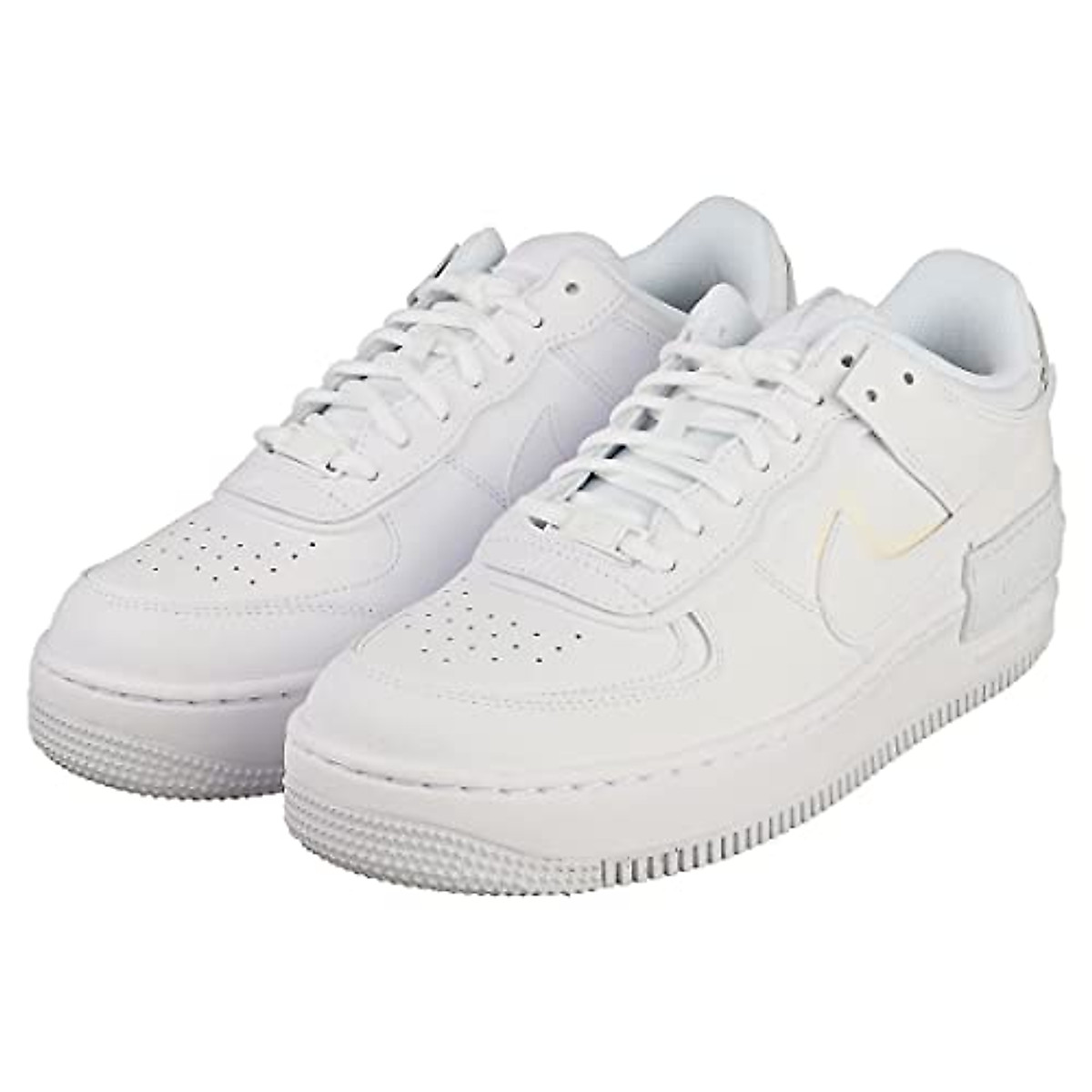 NIKE Women's Basketball Shoe, White, 10