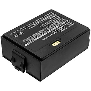 Synergy Digital Credit Card Reader Battery, Works with Blue Bamboo P25 Credit Card Reader, (Li-Ion, 7.4V, 1300 mAh) Ultra Hi-Capacity, Compatible with Blue P25-BM2 Battery