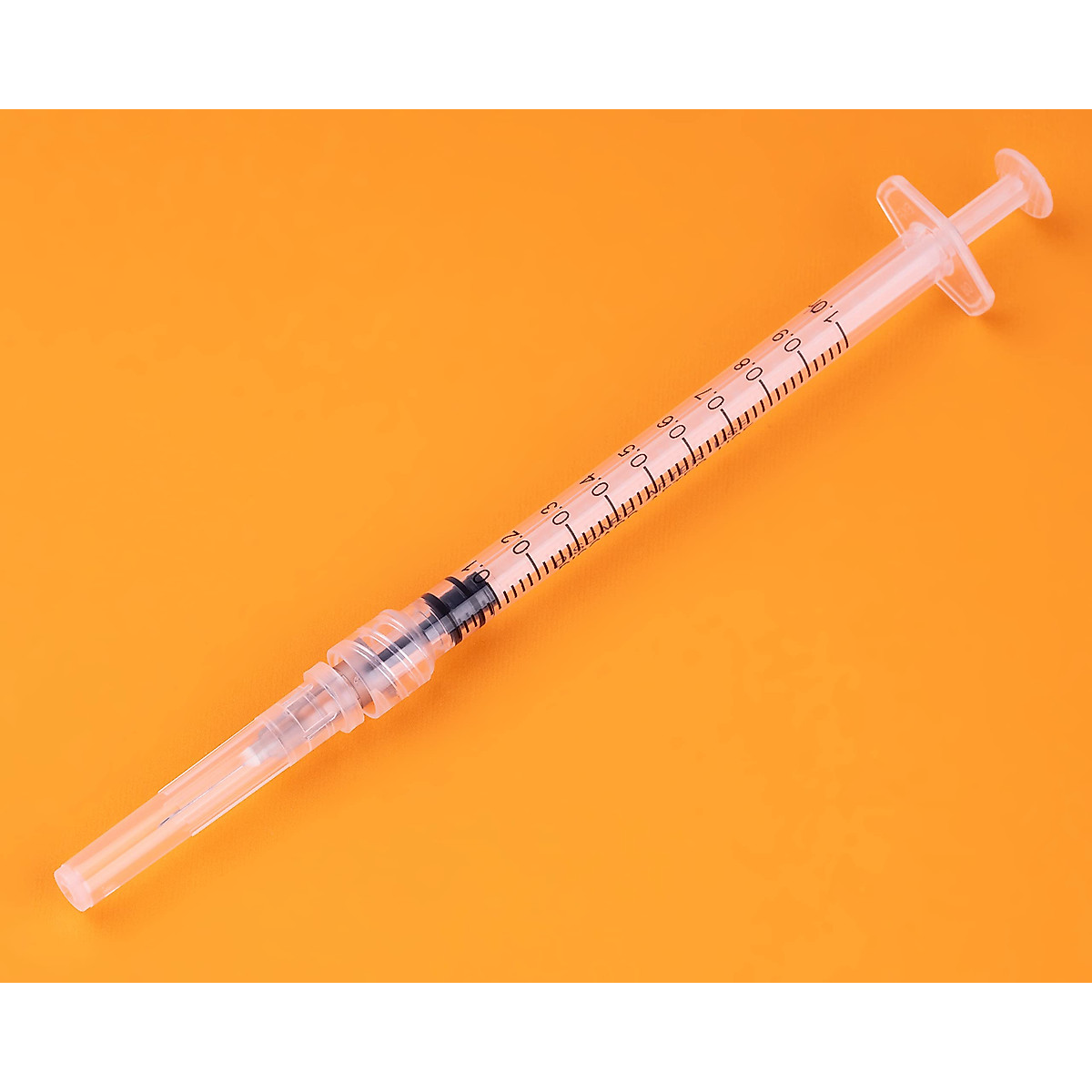 1ml Luer Lock Tool Syringe with 27G Needle - Diameter 0.4mm/0.015Inch-Long 13mm/0.5Inch (100)