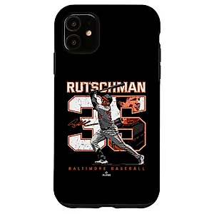 iPhone 11 Number and Portrait Adley Rutschman Baltimore Case