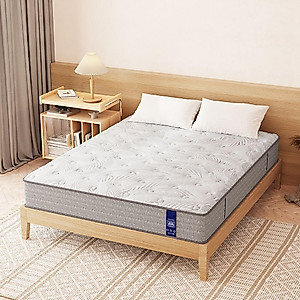 ZFHCBJ 12 Inch Queen Mattresses Gel Memory Foam Mattress,Colchones Mattress,Mattress Queen Size,Medium Firm Mattress for Good Night Sleep，Pressure Relief，CertiPUR-US Certified (Queen)