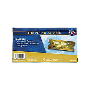 Lionel The Polar Express, Electric O Gauge Model Train Accessories, Snowman & Children Pack (1830010)