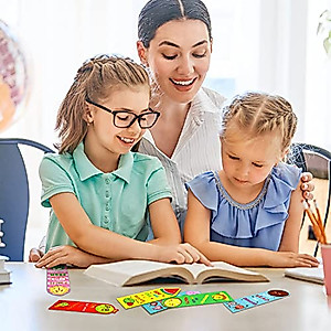 Scented Bookmarks, Kids Scratch and Sniff Bookmarks, Cute Fruit Food Theme Bookmarks Assorted Scented Bookmarks for Kids Students Teens Food Lovers, 12 Styles (36 Pieces)