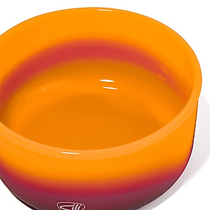 Silipint: Silicone 30oz Lidded Bowls: 2 Pack Sun Storm - Unbreakable, Flexible, Microwave-Oven-Dishwasher, Non-Slip, Sustainable