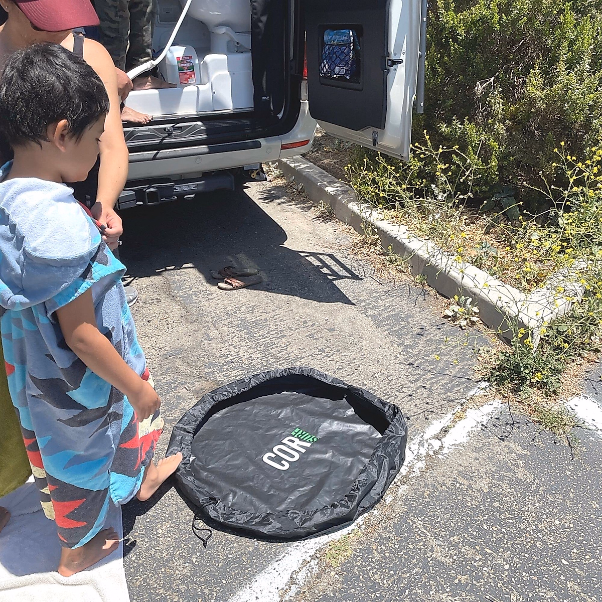 COR Surf Wetsuit Combo Gift Box | Wetsuit Changing Towel Robe | Wetsuit Changing Mat & Folding Wetsuit Hanger Bundle