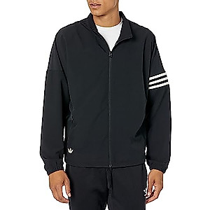 adidas Originals Men's Adicolor Neuclassics Track Jacket, Black, X-Large