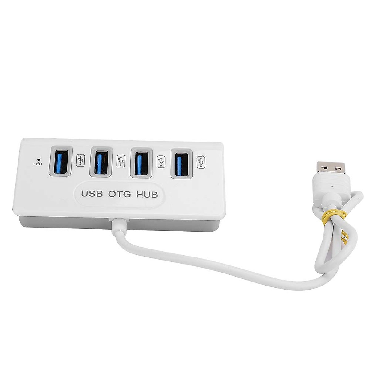 USB Splitter, Docking Station, Stable 480Mbps Practical 4-in-1 Plug and Play for Computer Desktop