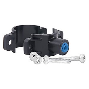 APEC Water Systems Drain Saddle Valve with 1/4" Quick Connect for Under-Sink Reverse Osmosis System (Saddle-Drain)