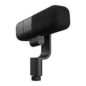 Logitech for Creators Blue Sona Active Dynamic XLR Broadcast Microphone for Streaming and Content Creation, ClearAmp Preamp, Dual-Diaphragm Capsule, Internal Shockmount - Graphite