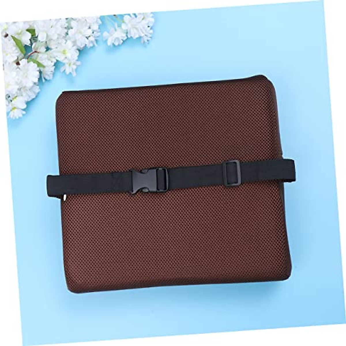 Lumbar Pillow for Car Back Support Pillow Back Cushion Car Lumbar Back Pillow Waist Protection Cushion Car Cushion Slow Pillow Support Pad Lumbar Support Sponge Office Black/1301 ( Color : Coffee , Si