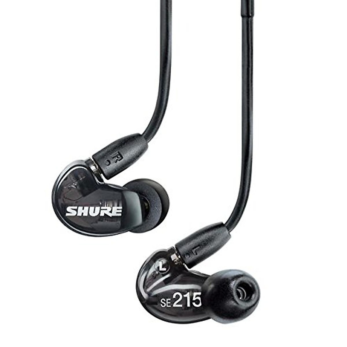 Shure SE215-K Sound Isolating Earphones with Single Dynamic MicroDriver