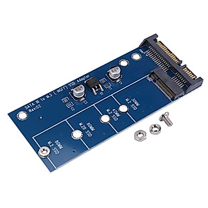 Davitu Stepper Motor - GTBL M.2 SSD to 2.5-Inch SATA 3 Adapter Card for 30/42/60/80mm M.2 SSD Solid State Drive Converter 2280 2242 Adapter Card
