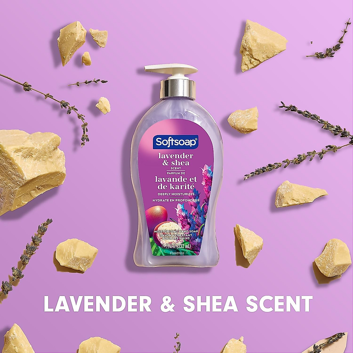 Softsoap Deeply Moisturizing Liquid Hand Soap, Shea Butter, Lavender, 11.25 Fl Oz