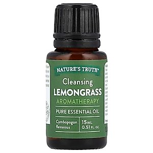 Nature's Truth, 100% Pure Essential Oil, Lemongrass, 0.51 Fl Oz