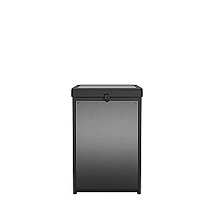 COSCO 88910GRY1E BoxGuard Heavy Duty Multi-Purpose Outdoor Storage & Delivery Box, 55 Gallons, Aluminum