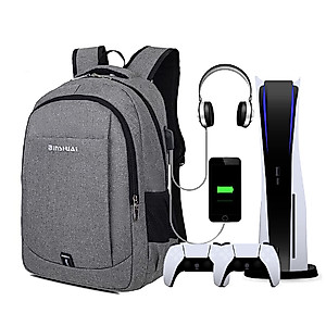 SN-RIGGOR Travel Case Carrying Case Bag Backpack Bag Compatible with PS5 Console/PS4 Pro/PS5 Accessory