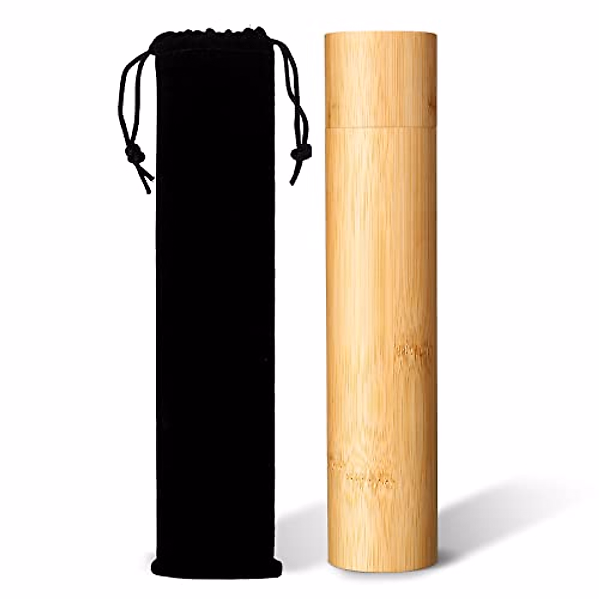 Scattering Urns Bamboo Scattering Cremation Small Urns Mini Bamboo Spreading Funeral Urn Tube Keepsake Urn with Black Velvet Bag Scattering Urns Human Ashes Caskets for Humans PET Dog Cat Ashes