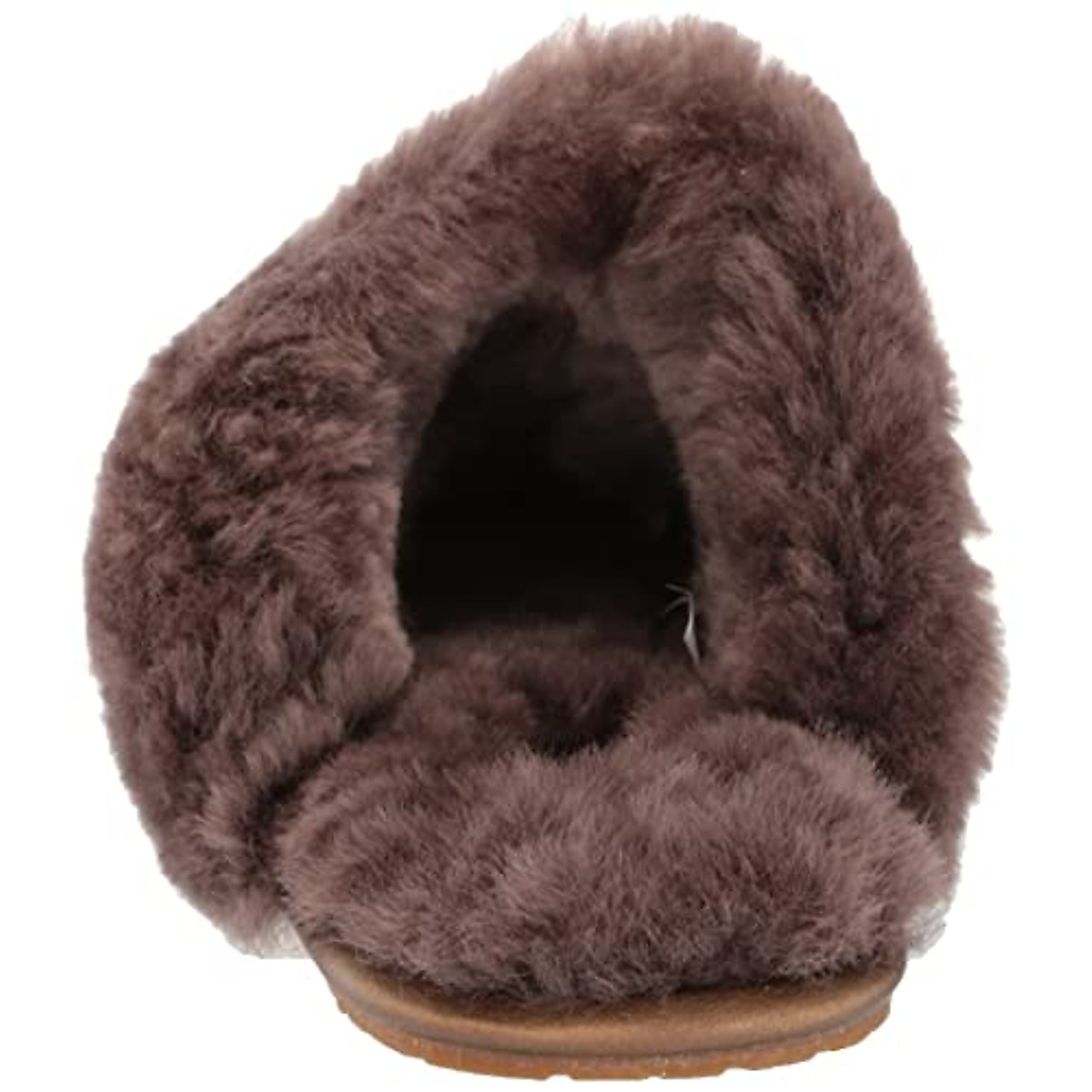 UGG Women's Scuffette II Metallic Sparkle Slipper, Bronze, 6