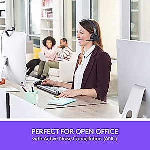 Logitech Zone Wireless Bluetooth Headset - Black