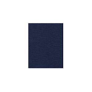 Fellowes Linen Presentation Covers, 11-1/4 Inch x 8-3/4 Inch, Navy, 200 per Pack (52113)