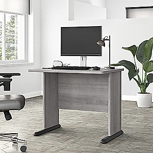 Bush Business Furniture Series A 36W Desk, Platinum Gray