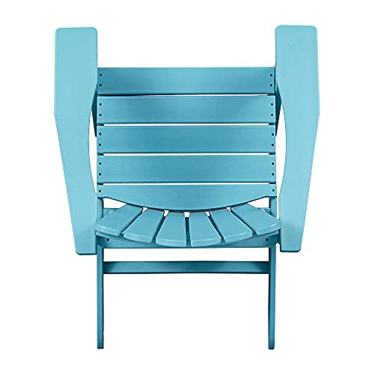 Classic Outdoor Adirondack Chair for Garden Porch Patio Deck Backyard, Weather Resistant Accent Furniture, Blue
