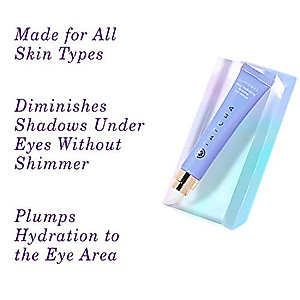 Tatcha Luminous Deep Hydration Firming Eye Serum: Caffeinated Instant Hydrating Eye Serum for Fine Lines and Puffiness (15 ml / 0.5 oz)