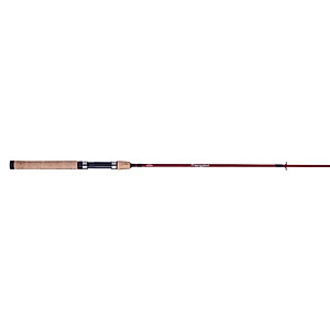 Berkley 7’ Cherrywood HD Spinning Rod, One Piece Spinning Rod, 6-14lb Line Rating, Medium Rod Power, Fast Action, 1/8-3/4 oz. Lure Rating