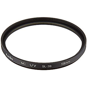 Kenko-Tokina 58mm UV (0) Multi-Coated SL-39 Optical Glass Filter - Made in Japan