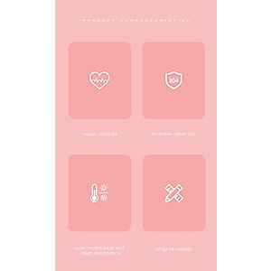 WYGOAKG 470ml Sakura Portable Thermos Travel Coffee Mug Insulated Cup 304 Stainless Steel Vacuum Flask Water Bottles for Girls