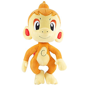 Pokémon 8" Chimchar Plush - Officially Licensed - Quality & Soft Fire Type Pokemon Stuffed Animal Toy - Scarlet & Violet - Great Gift for Kids, Boys, Girls & Fans of Pokemon