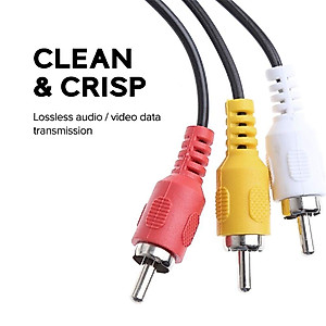 Wiresmith Standard RCA AV Composite Cable for Sega Dreamcast