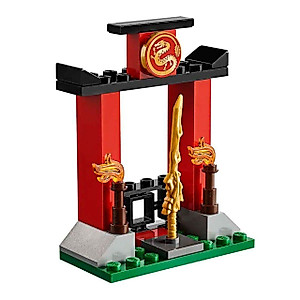 LEGO NINJAGO Legacy Kai’s Fire Dragon 71701 Dragon Toy Figure Building Kit (81 Pieces)