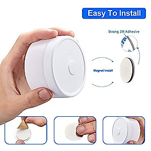 S SELDORAUK Touch Night Lights for Kids with Dimming Function, Rechargeable Baby Nursery Night Light, Dimmable Bedside Lamp for Breastfeeding and Sleep (White, 2Pack)