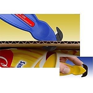 Klever Koncept Safety Cutters, Assorted Colors, Pack Of 50