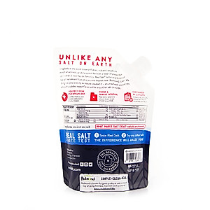 Redmond Real Sea Salt - Natural Unrefined Gluten Free, Coarse Salt with Coarse Grinder (Original Bundle)