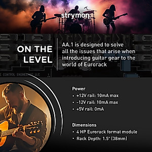 Strymon AA.1 Amplifier Attenuator Eurorack Module