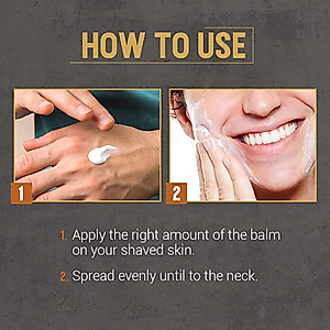 Woody's Shave Relief Balm, Soothing Treatment Calms & Heals Post-Shave Skin, 6 Oz