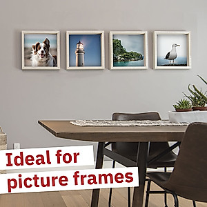 RIKAMA® 50 Picture Nails Gold | Picture Hanging kit | Each 10x 0.75, 1, 1.25, 1.5, 2 inch | Steel Nails for Hanging Pictures | Made in Germany