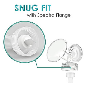 Maymom 6 Count Duckbill Valves for Spectra S1 Spectra S2 Spectra 9 Plus. Not Original Spectra Pump Parts Replace Spectra Duckbill Valve Not Original Spectra S2 Accessories Work w Spectra (White)