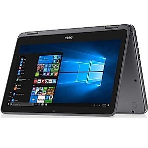Dell Inspiron 3195 Flagship 11.6-inch 2-in-1 HD LED Touchscreen Laptop MD A9-9420e 2.6GHz, 4GB DDR4, 128GB SSD, AMD Radeon R5, MicroSD Card Reader, MaxxAudio, Bluetooth, Windows 10 Home in S Mode