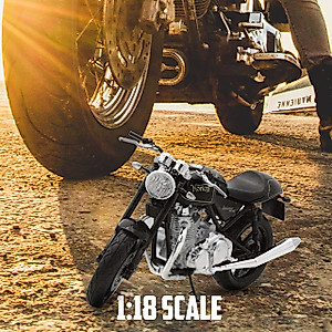 Welly Die Cast Motorcycle Green Kawasaki 2009 Ninja ZX-10R, 1:18 Scale