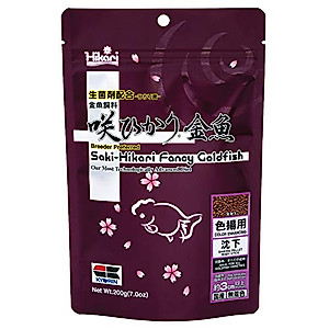 Hikari Saki Fancy Goldfish Fish Food for Premium Grade or Fancy Goldfish, 7 oz. (200g)