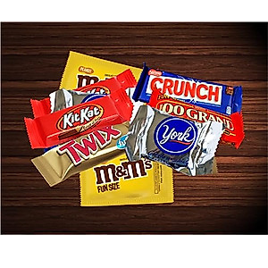 CANDYMAN Ultimate Gift Bundle with 10 Pounds Chocolate Candy Variety Pack Including Individually Wrapped USA Favorites