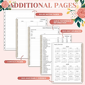 Monthly Planner 2023-2025 - Jul. 2023 - Jun. 2025, Monthly Calendar 2023-2025, 9" x 11", 2 Year Monthly Planner with Monthly Tabs, Flexible Cover,Twin-Wire Binding, Perfect Organizer