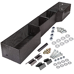 10L0L Golf Cart Front Inner Basket for Club Car DS & Precedent 2001-up, Dash Storage Box Metal Mesh Tray Organizer