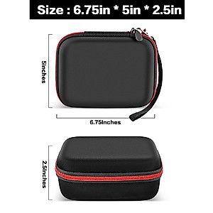 ALLPRIMO Case Compatible with Wahl Professional Peanut Classic Clipper Trimmer #8685 8655 8655-200 8633 8081 8035. Hair Clipper Organizer Holder for Attachment Comb, Oil,Blade Guard(Box Only)-Black