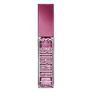 NYX PROFESSIONAL MAKEUP Ultimate Glow Shots, Liquid Eyeshadow, Long-Lasting Shimmer Eye Shadow with Vitamin C - Plum Player