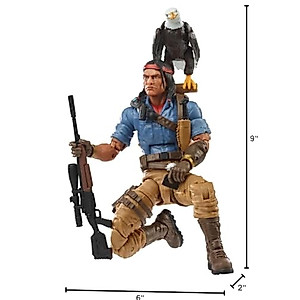 G.I. Joe Classified Series Spirit Iron-Knife Action Figure 36 Collectible Premium Toy, Multiple Accessories 6-Inch-Scale, Custom Package Art